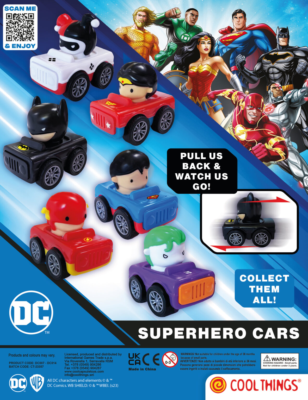 DC Superhero Cars 65 mm – Cool Things