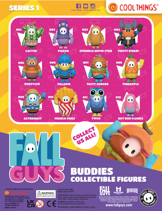 Fall Guys Buddies – Collectible Figures – Cool Things