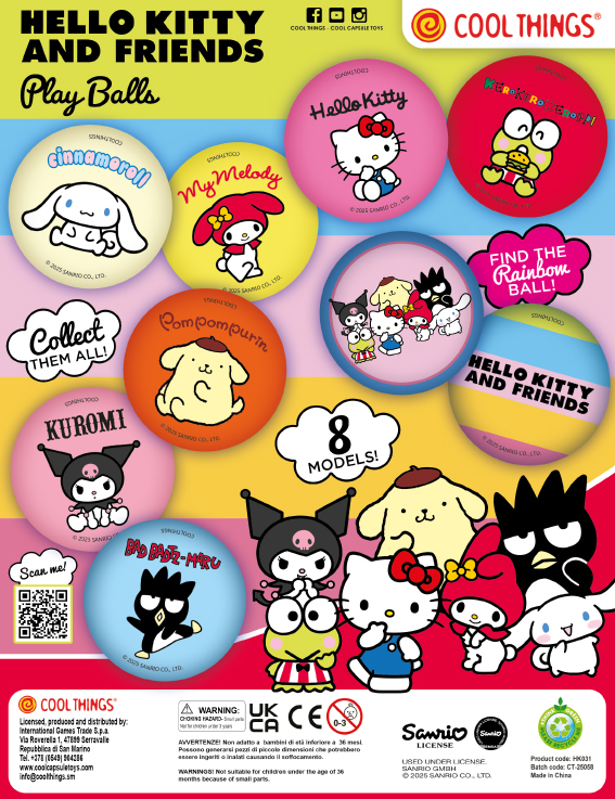 Hello Kitty Play Balls – Cool Things