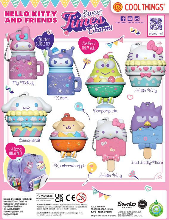 Hello Kitty Sweet Time Charms – Cool Things